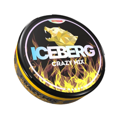 Iceberg Crazy Mix Nicotine Pouches 150mg – Juicy Distro UK